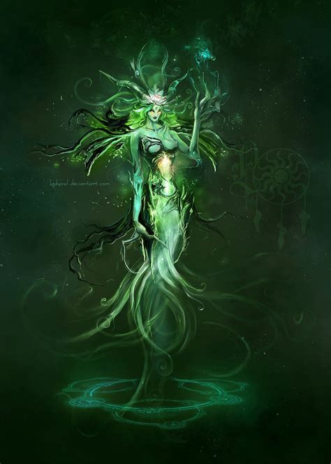 Nature Goddess Fantasy Art Goddess Art