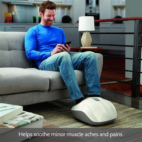 Shiatsu Air Foot Massager With Heat Air Compression Massage Help Soothe Sore Feet And Muscle