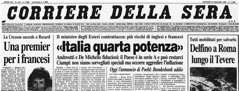 Italia Quarta Potenza Mondiale Nel 1991 Trova Le Differenze Rispetto