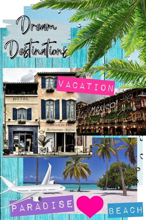 Travel Goals Vision Board Kit Printable Vision Board Quotes And Images