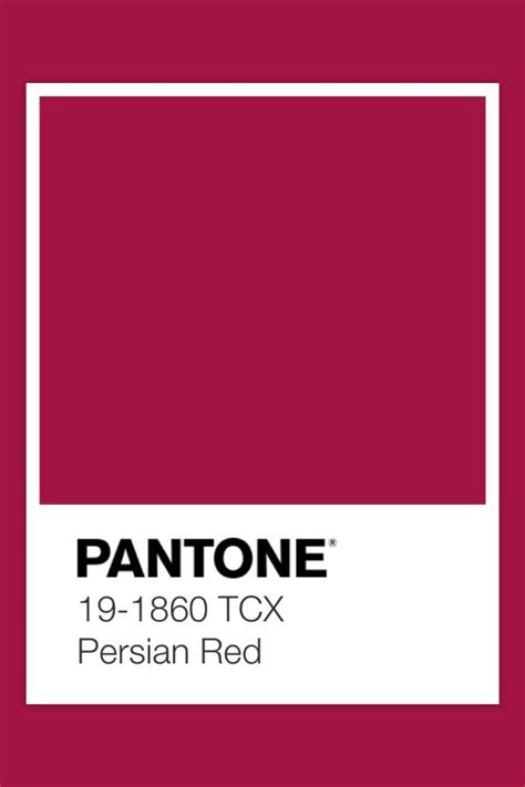 Pantone S Red Color Is Shown In This Image It Looks Like The