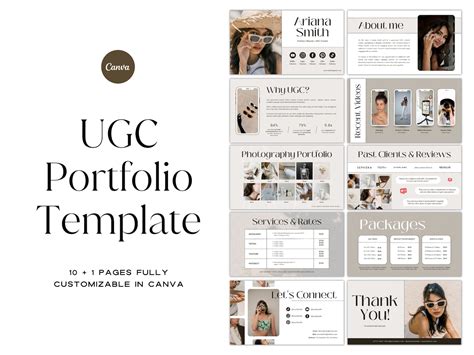 UGC Portfolio UGC Portfolio Template Portfolio Template Ugc Template