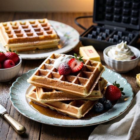 Recette Traditionnelle de Gaufres de Grand Mère Croustillantes et