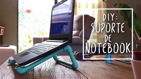 Diy Suporte Para Notebook De Cano Pvc Youtube
