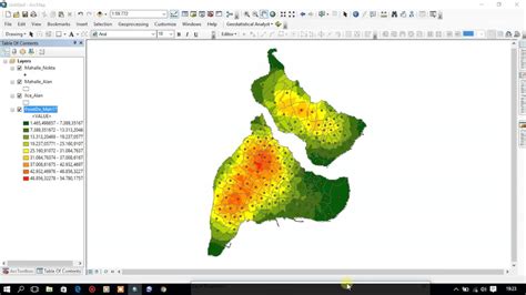 ArcMAP 10 1 Density POİNT VE KERNEL YouTube