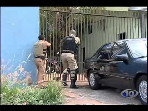 Troca de tiros entre PM e Bandidos Ladrão leva 3 Tiros YouTube