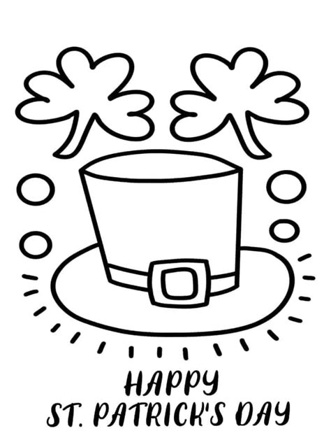 Print St Patricks Day Coloring Page Download Print Or Color Online For Free
