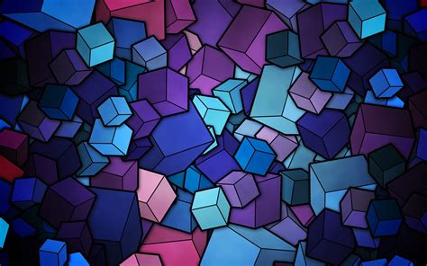 Fondos de pantalla ventana abstracto púrpura simetría azul cubo