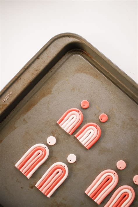 DIY Clay Rainbow Earrings Mikyla