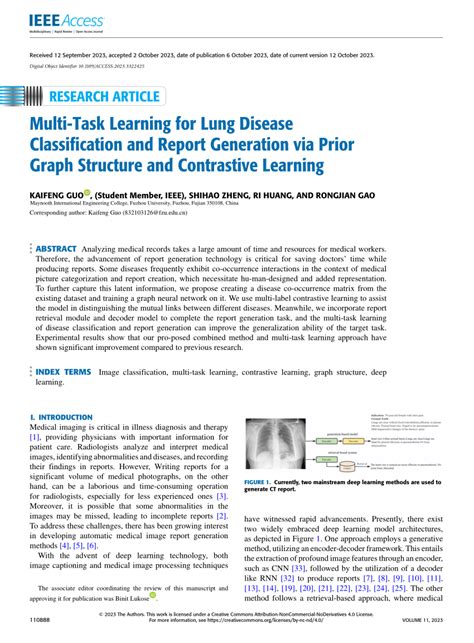 pdf multi task learning for lung disease classification and report generation via prior graph