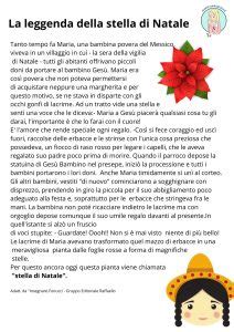 La Leggenda Della Stella Di Natale Maestraemamma