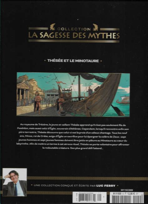 La sagesse des Mythes La collection Hachette 19 Thésée et Le