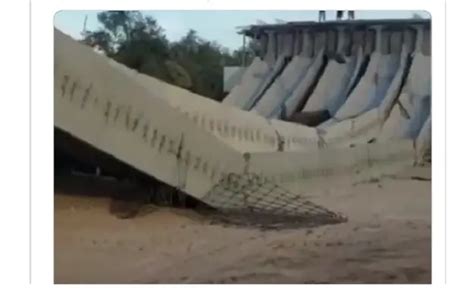 Not Quite Yet Inaugurated Quelite Bridge Collapses In Sinaloa VIDEO