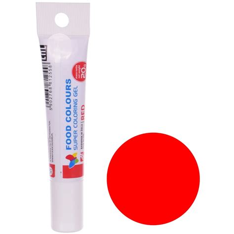 Barwnik Czerwony 20 g w Żelu Spożywczy Food Colours Ditarte