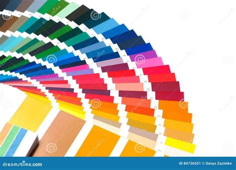 Paleta De Cores Guia Da Cor Amostras Da Pintura Catálogo Da Cor