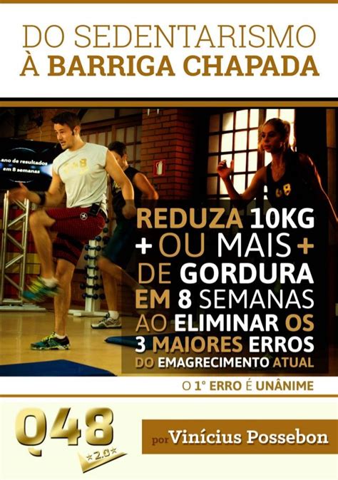 Ebook Gratis Revela Como Sair Do Sedentarismo Para Uma Barriga Chap