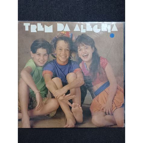 Lp Disco Vinil Trem Da Alegria C Encarte Shopee Brasil