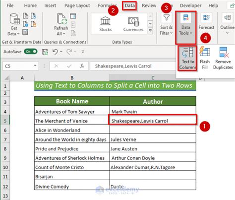 How To Split A Cell Into Two Rows In Excel Ways