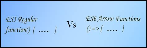 regular function vs arrow function in javascript