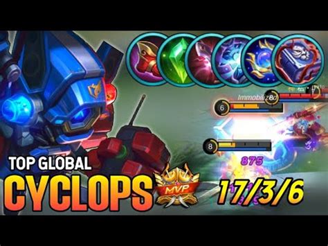 Kills Cyclops Best Build Top Global Cyclops Gameplay Mobile