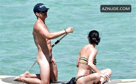 Katy Perry And Orlando Bloom Nude At A Beach In Italy AZNude