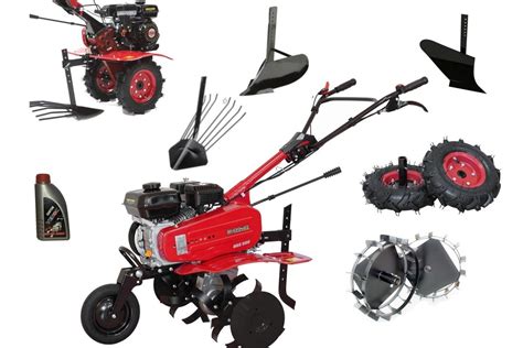 Glebogryzarka HGS 500 HORTMASZ Spalinowa 9 Elementowy Zestaw