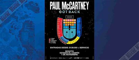 Paul McCartney Regresa A Colombia Con Su Gira Got Back Coosmovision