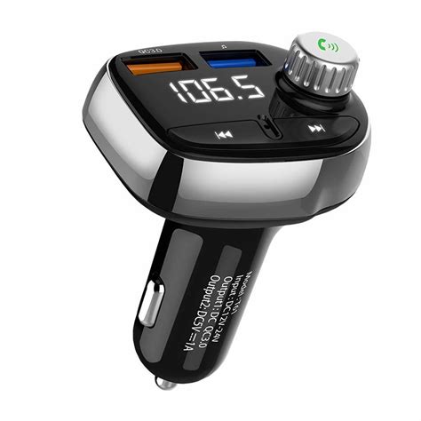 T61 Handsfree Auto Wireless Bluetooth Hands Free Car MP3 Player FM