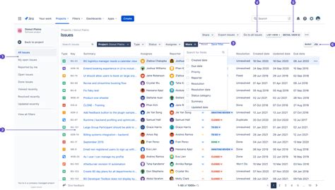 Search For Issues In A Project Jira Cloud Atlassian Support