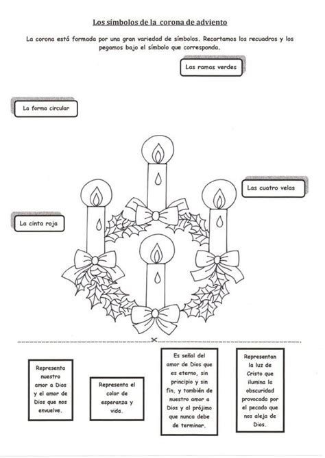 Los S Mbolos De La Corona De Adviento M S Catholic Religious Education