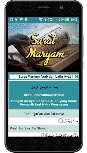 Detail Surat Maryam Ayat 1 10 Koleksi Nomer 19