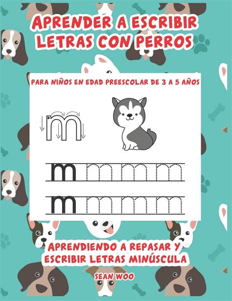 Buy Aprender A Escribir Letras Con Perros Para Ni Os En Edad Preescolar