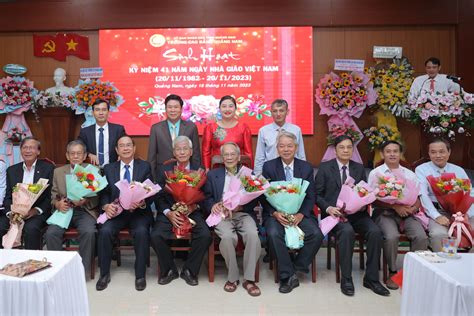 Trường Cao đẳng Quảng Nam tri ân cựu giáo chức là lãnh đạo của trường