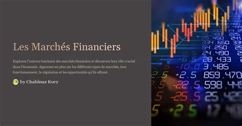 Les Marchés Financiers