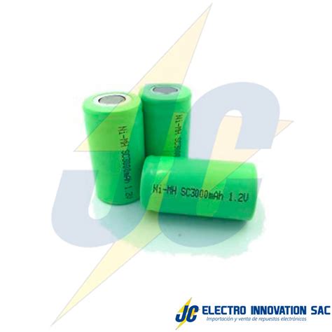 Batería recargable de ni mh 3000mah 1 2v SC Pkcell JC Electrinno