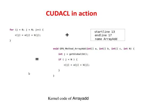 ppt cudacl a tool for cuda and opencl programmers powerpoint presentation id 1717012