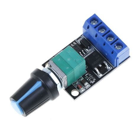 Controlador De Velocidade Para Motor DC PWM 5V 12V Tecnotronics