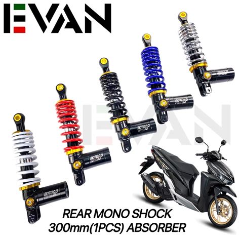 Rear Mono Shock Mm Pc Abesorber With Gas Tank For Mio Click Beat