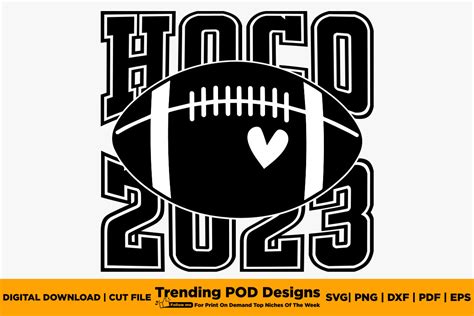 Hoco Homecoming T Shirt Graphic By Trending Pod Designs Creative