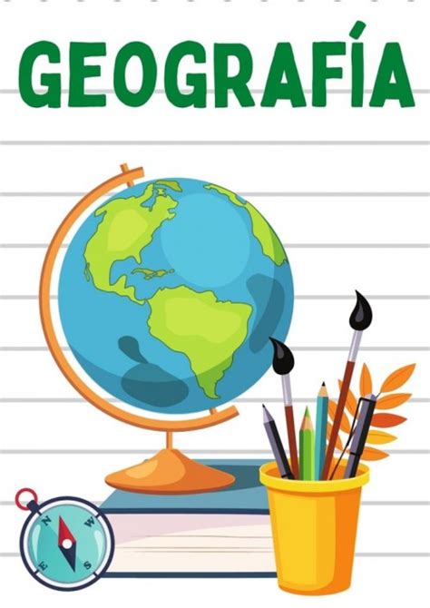 Portada De Geografia Para Secundaria
