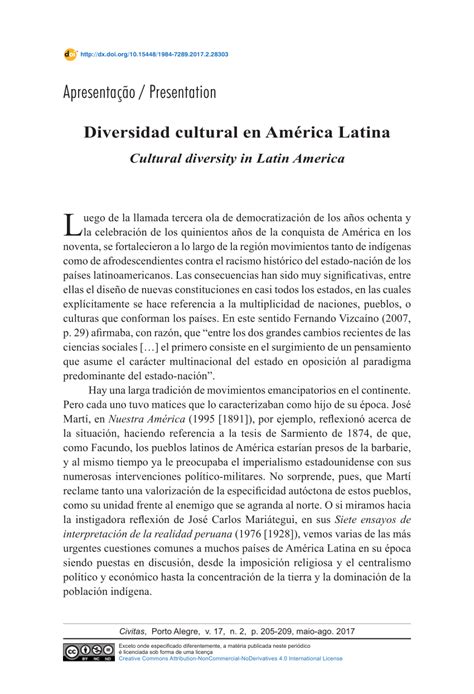 Diversidad Cultural En Latinoamerica