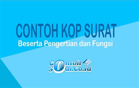 Detail Contoh Kop Surat Yang Benar Koleksi Nomer