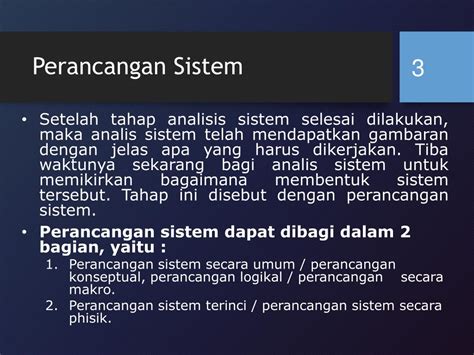 PPT ANALISIS DAN PERANCANGAN SISTEM INFORMASI PowerPoint Presentation