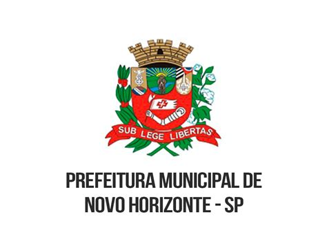 Concurso Prefeitura Municipal De Novo Horizonte SP Cursos Edital E