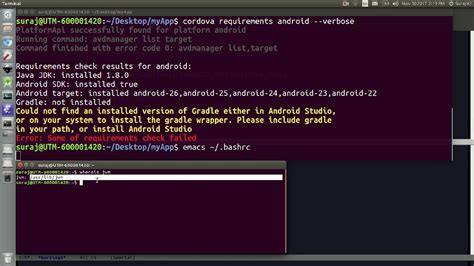 Mac Cordova Requirements Check Failed For Jdk 1 8 Or Greater But Java