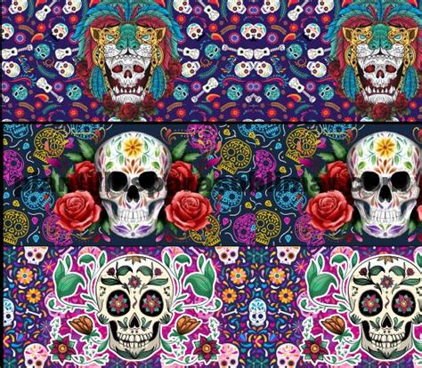 Calaveras Página 2 Plantillas para sublimar