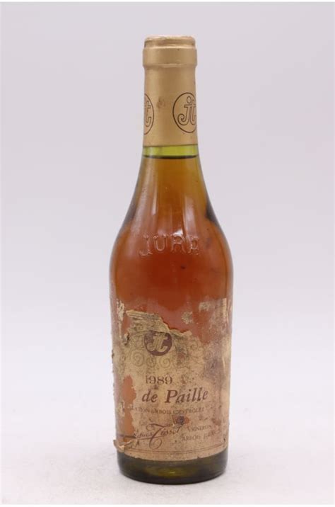 Jacques Tissot Arbois Vin De Paille 1989 37 5cl PROMO 10