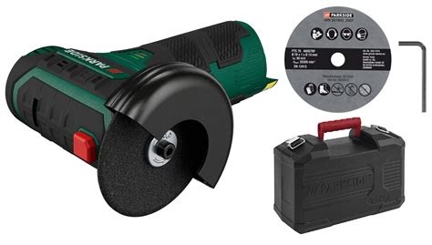PARKSIDE PWSA 12 SZLIFIERKA KATOWA AKUMULATOROWA KLUCZ TARCZA 76 Mm 12V