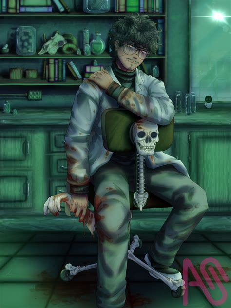 Mad Scientist Shadowmark Senpai Illustrations ART Street
