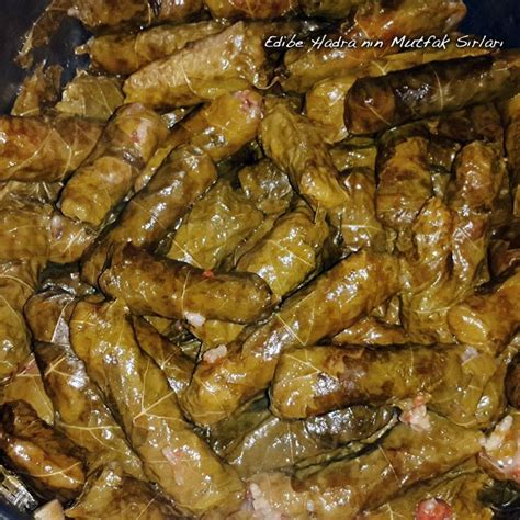 Etl Ek L Yaprak Sarma Edibe Hadra N N Mutfak S Rlar Etl Ek L